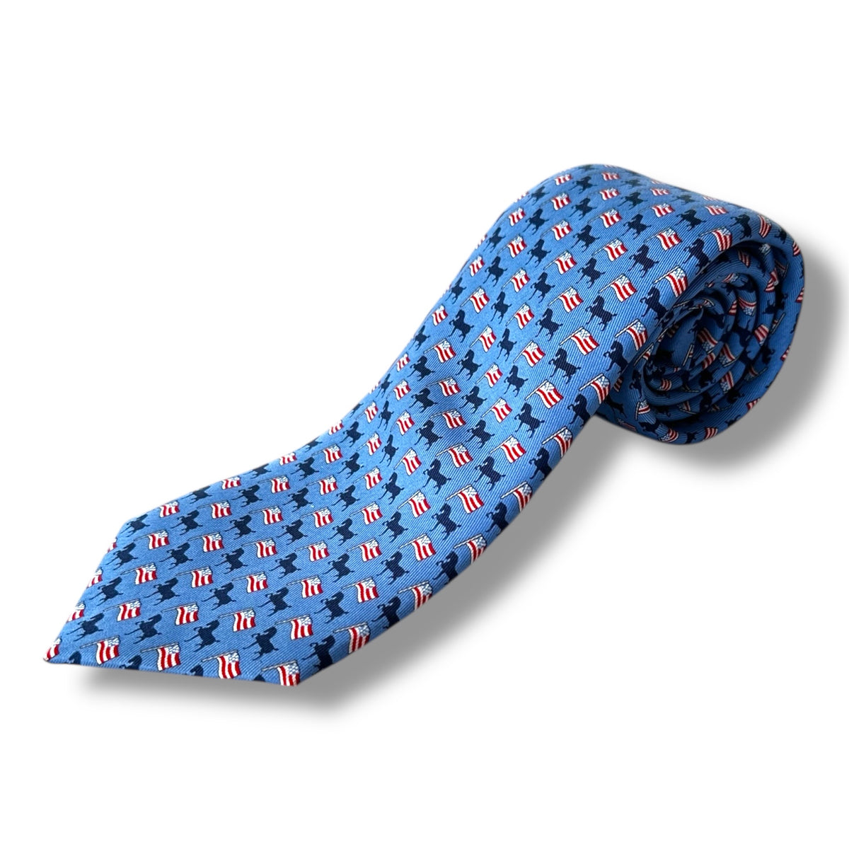Devon Hackney/Flag Tie – Devon Horse Show Souvenirs